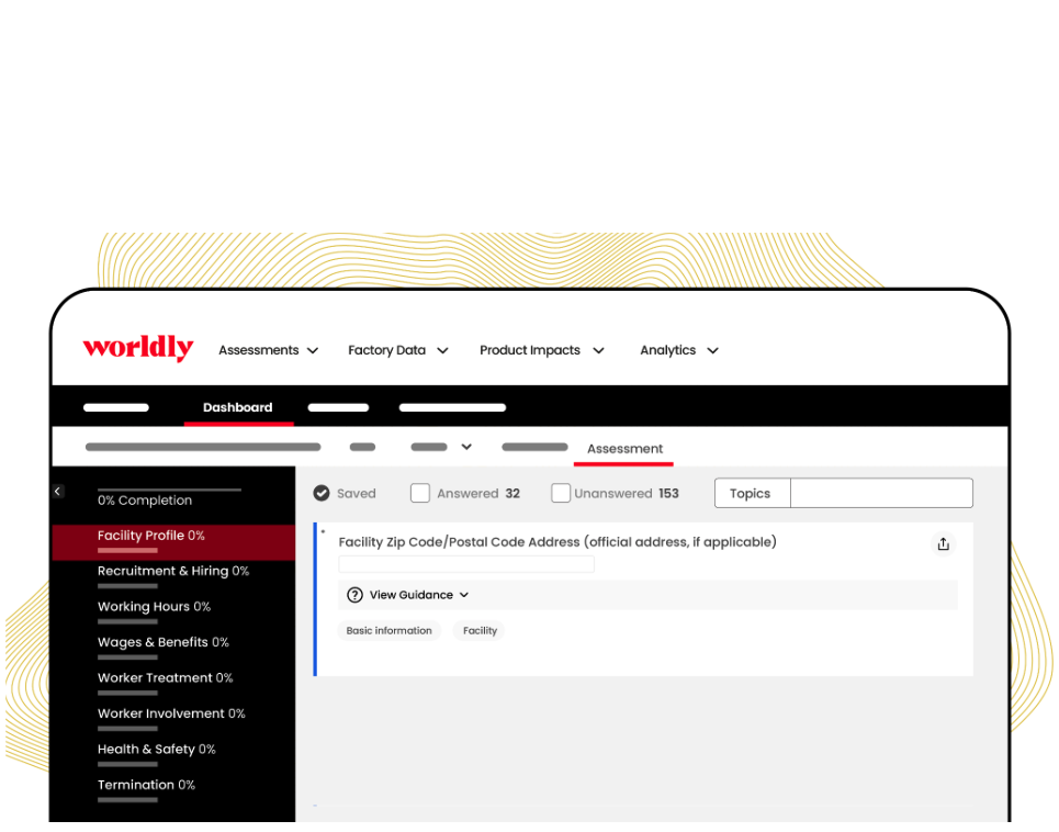 Higg FSLM | Social and Labor Supply Chain Data | Worldly