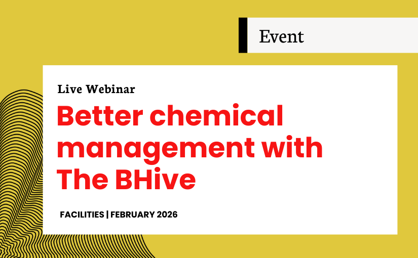 Webinar - (Facilities) Better Chemical Management with The Bhive | Worldly